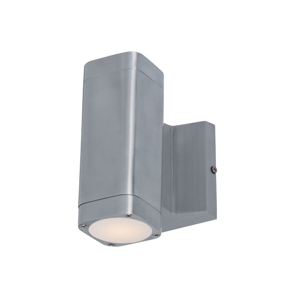 Maxim 86109AL 6.5 x 4 in. Lightray LED 2-Light Wall Sconce, Brushed ...