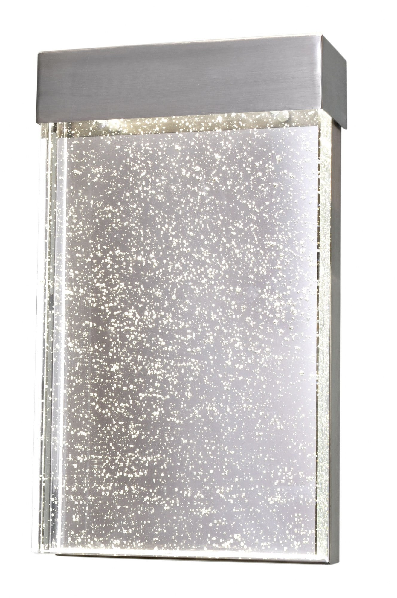 Maxim 88272BGSST 12 x 7 in. Moda LED Outdoor Wall Sconce, Stainless ...
