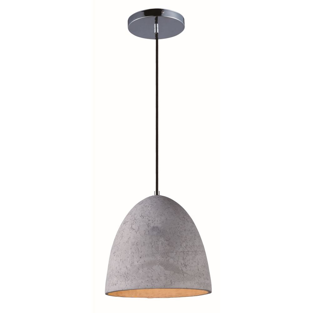 Maxim Lighting Crete LED Pendant Ceiling Fixture, 1 Light, 12 Inches ...