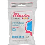 Maxim Hygiene 3 In 1 Pure Travel Pack - Cotton Swabs, Rounds, and Balls ...