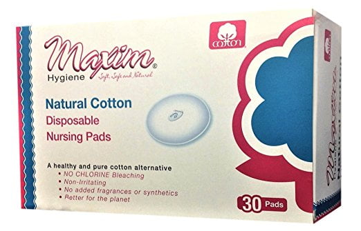 MAXIM HYGIENE PRODUCTS, PADS,NAT CTN,DISPB NURSIN 30 CT - Walmart.com