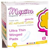 Maxim Hygiene Natural Cotton Pads, Regular, 10 Ct - Walmart.com