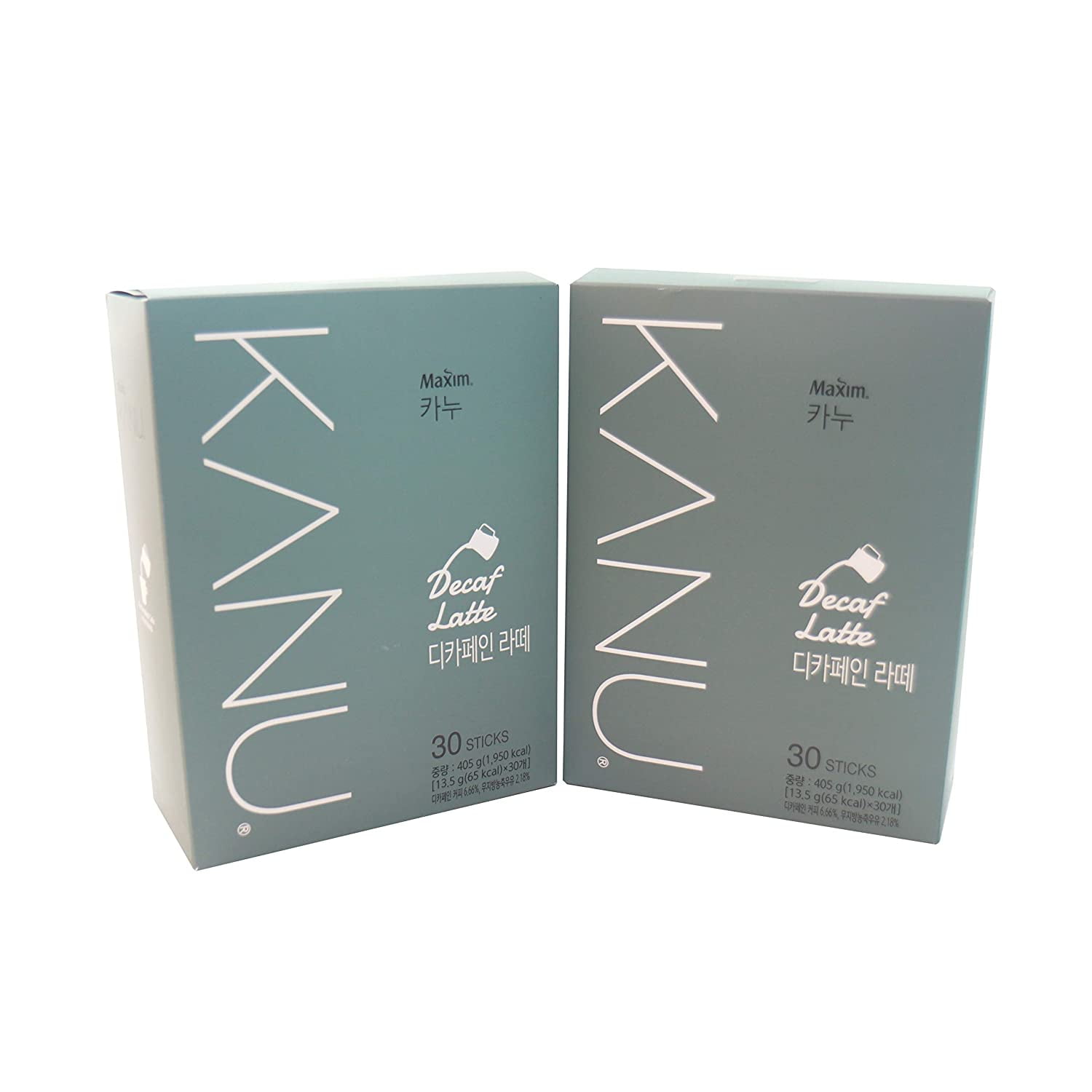 Maxim KANU Decaffeinated Latte 60 Sticks (Pack of 2) - Walmart.com