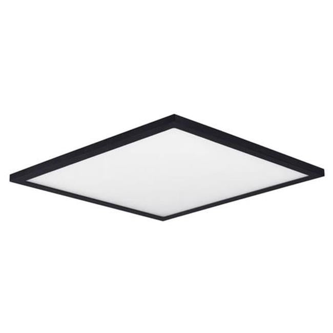 Maxim Lighting 58738WTBK 15 in. Wafer 3000K Square LED Surface Mount ...