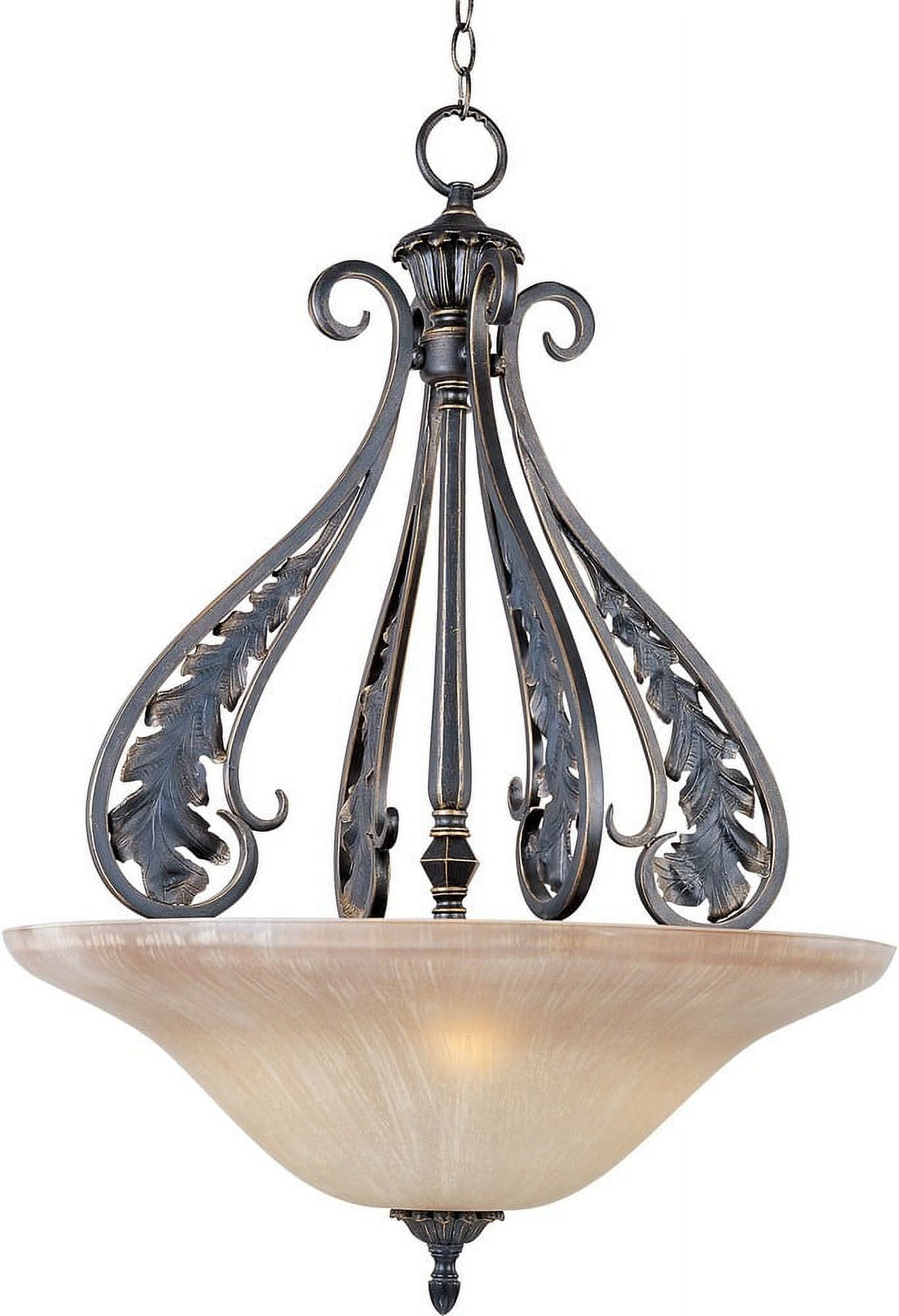 Maxim Lighting - Bordeaux-Three Light Invert Bowl Pendant in ...