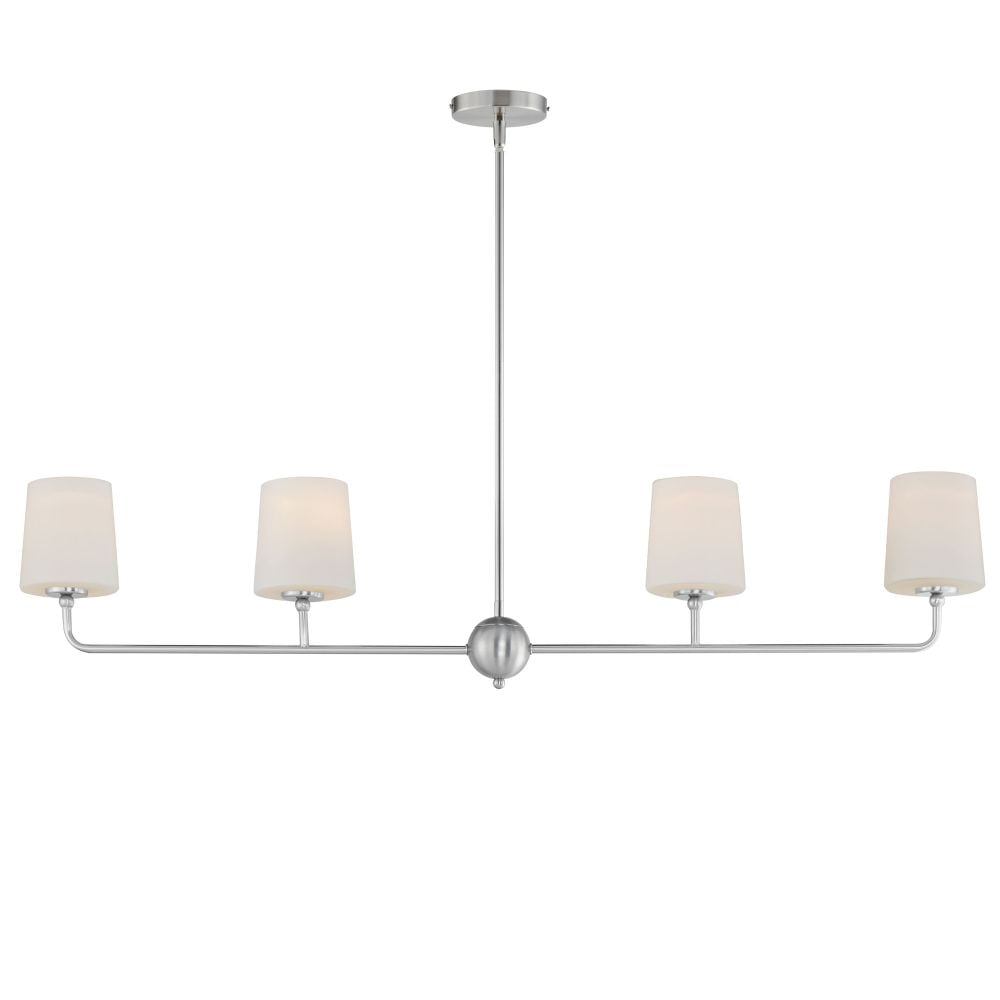 12097SWSN Maxim Lighting Bristol - 4 Light Linear Pendant-10.5 Inches ...