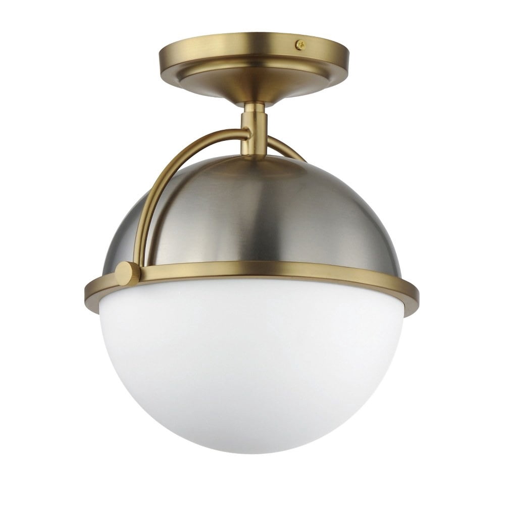 Maxim Lighting - Duke - 1 Light Semi-Flush Mount-10.75 Inches Tall and ...