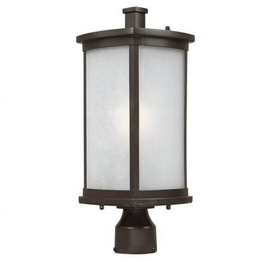 John Timberland Outdoor LED Post Light, Veranda Bronze, 25'' with Pier ...