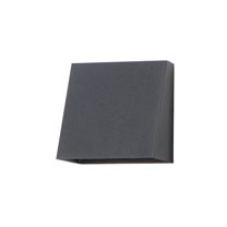 Maxim Lightray One Light 9-Inch Outdoor Wall Light - Brushed Aluminum ...