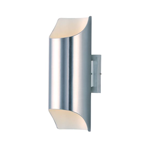 Maxim 86109AL 6.5 x 4 in. Lightray LED 2-Light Wall Sconce, Brushed ...