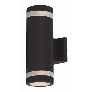 Maxim 86109AL 6.5 x 4 in. Lightray LED 2-Light Wall Sconce, Brushed ...