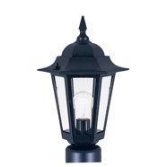 KMC Extra Bright Patio LED Solar Powered Lamp Post Light for Porch ...