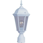Vita 6"L x 6"W x 74"H Portsmouth Vinyl Lamp Post, White, VA94430 ...