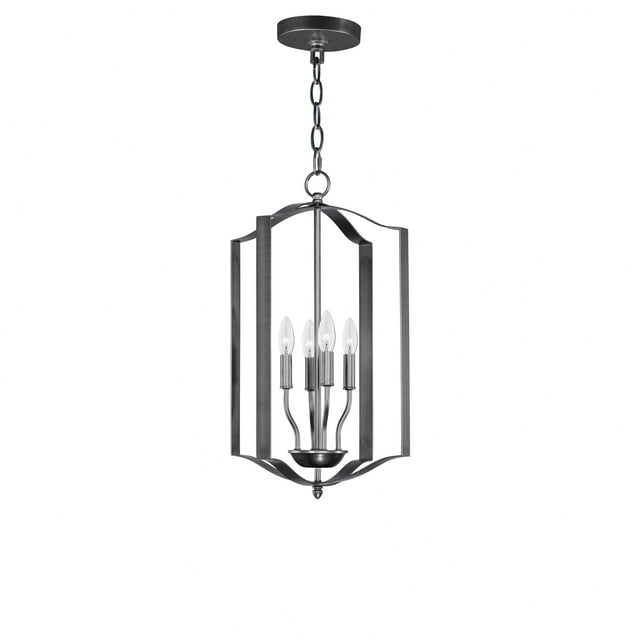 Maxim Provident 4-Light Chandelier - Black - 10036BK - Walmart Business ...