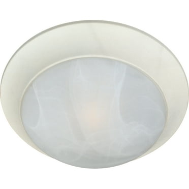 12410SWBKWBR-Maxim Lighting-Duke - 1 Light Semi-Flush Mount-10.75 ...