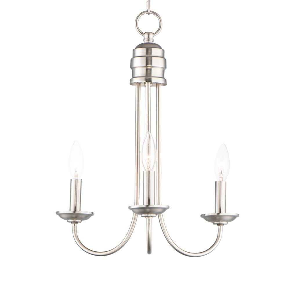 Maxim Lighting - Multi-Light Pendant - Logan-3 Light Candle Chandelier ...