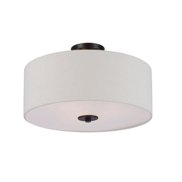 Maxim Lighting - Three Light Semi Flush Mount - Bongo-Three Light Flush Mount-18 - Walmart.com