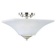 12410SWBKWBR-Maxim Lighting-Duke - 1 Light Semi-Flush Mount-10.75 ...