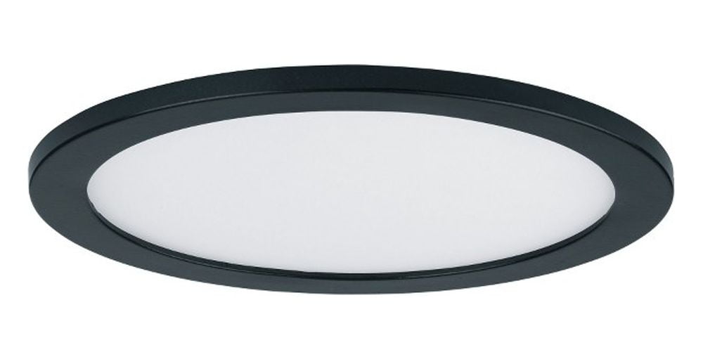 Maxim Lighting - Wafer - 15W 1 LED Round Flush Mount-0.5 Inches Tall ...