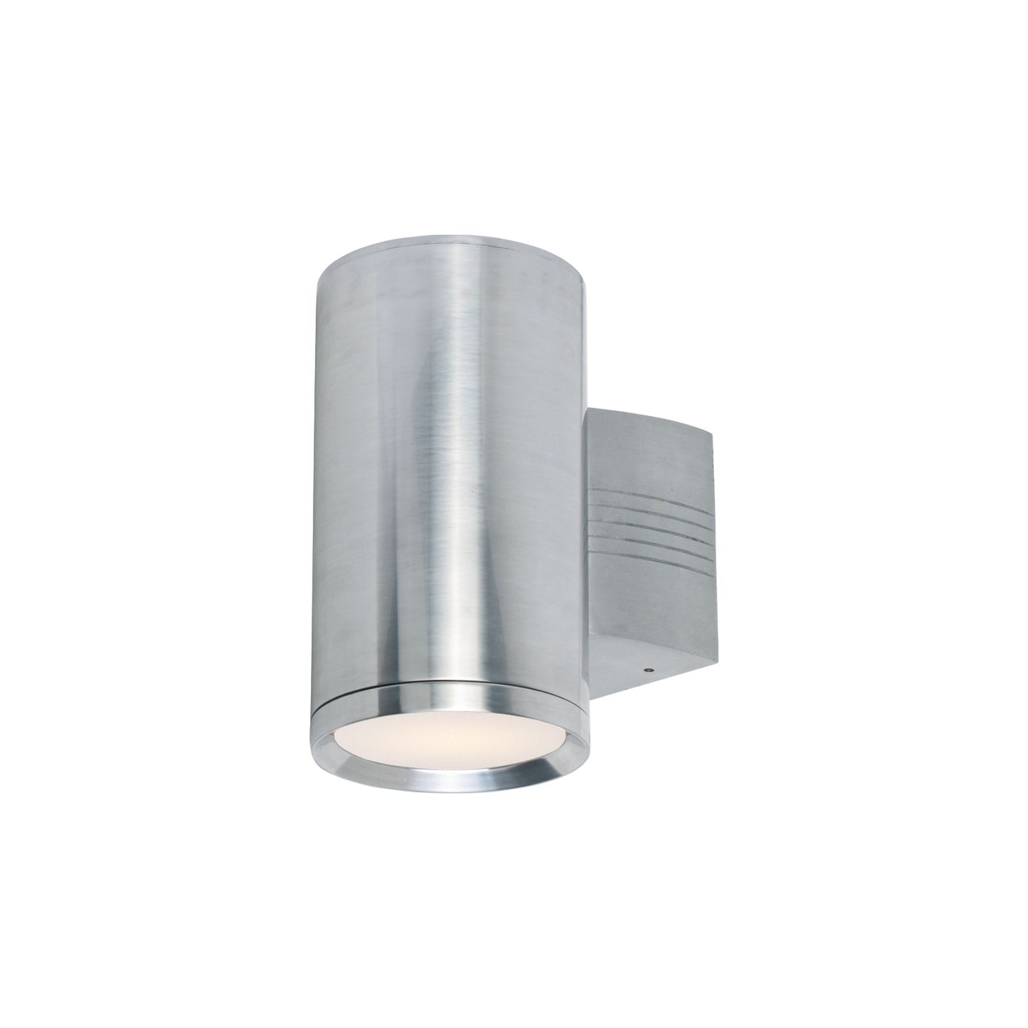 Maxim Lightray One Light 9-Inch Outdoor Wall Light - Brushed Aluminum ...