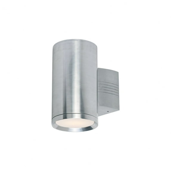 Maxim Lightray One Light 9-Inch Outdoor Wall Light - Brushed Aluminum ...