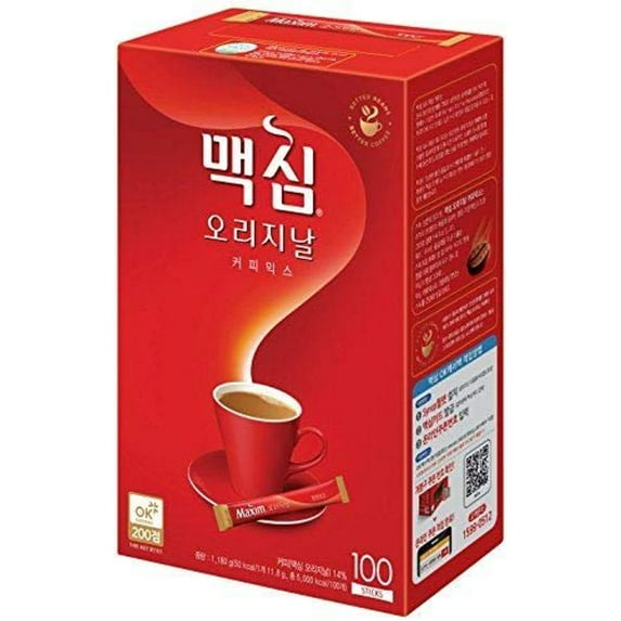 [Maxim] Original Coffee Mix/?? ???? ???? (12G100pks) - Walmart.com