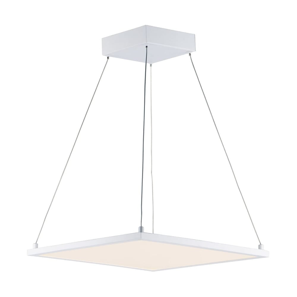 Maxim Lighting Modern LED Pendant - Wafer-36W 1 LED Square Ceiling ...