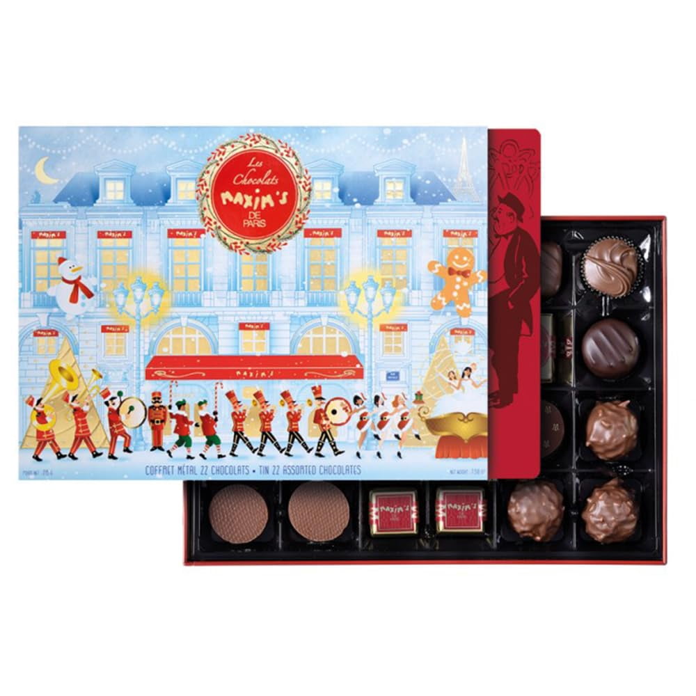 Maxim's De Paris - BCF26 French Chocolate Assortment, Milk Chocolate ...