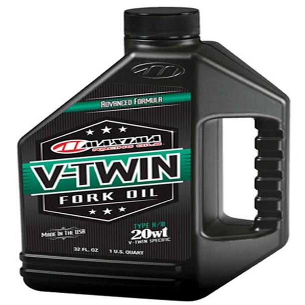 Maxima 50-03901; V-Twin Type E Fork Oil 20Wt 32Oz - Walmart.com
