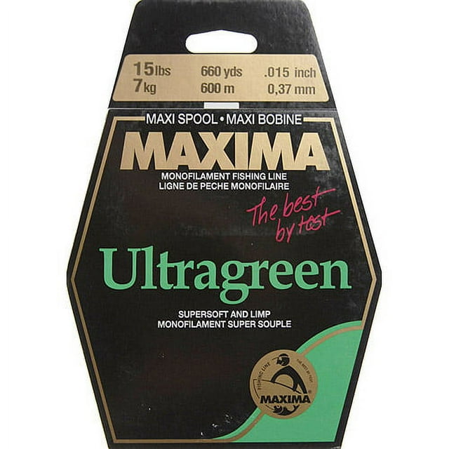 Maxima America 660 yd Maxi Spool Fishing Line, Green - Walmart.com