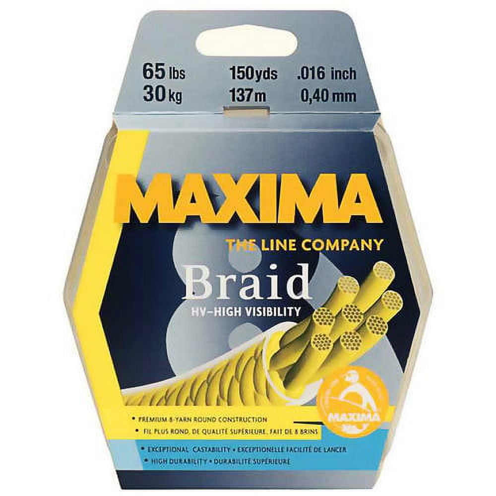 Maxima Braid 8 Fishing Line - Walmart.com