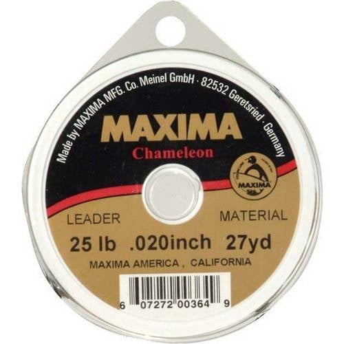 Maxima Chameleon Fly Fishing Leader/Tippet Material - 25lb - Walmart.com