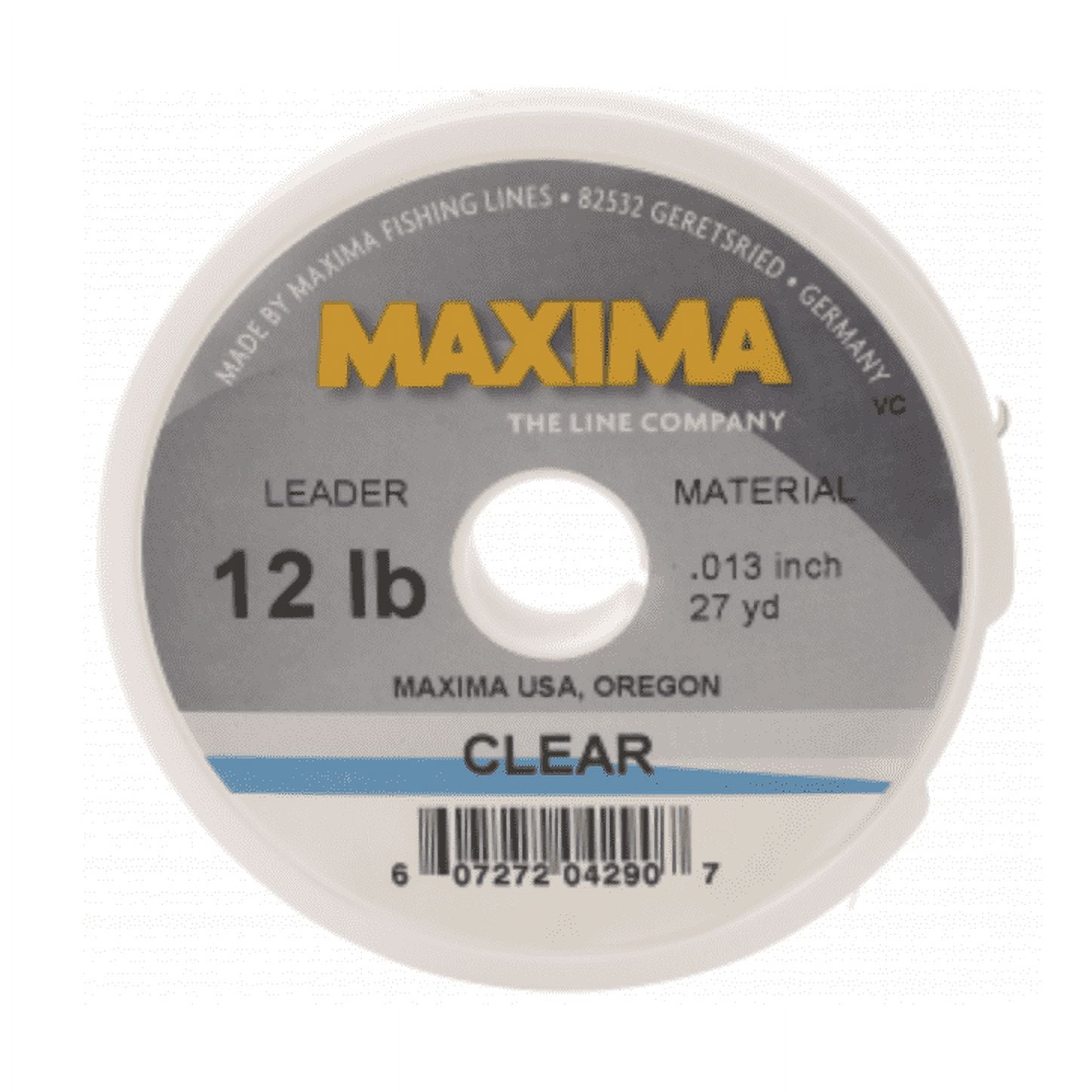 Maxima Clear Fly Fishing Leader/Tippet Material, 15 lb - Walmart.com
