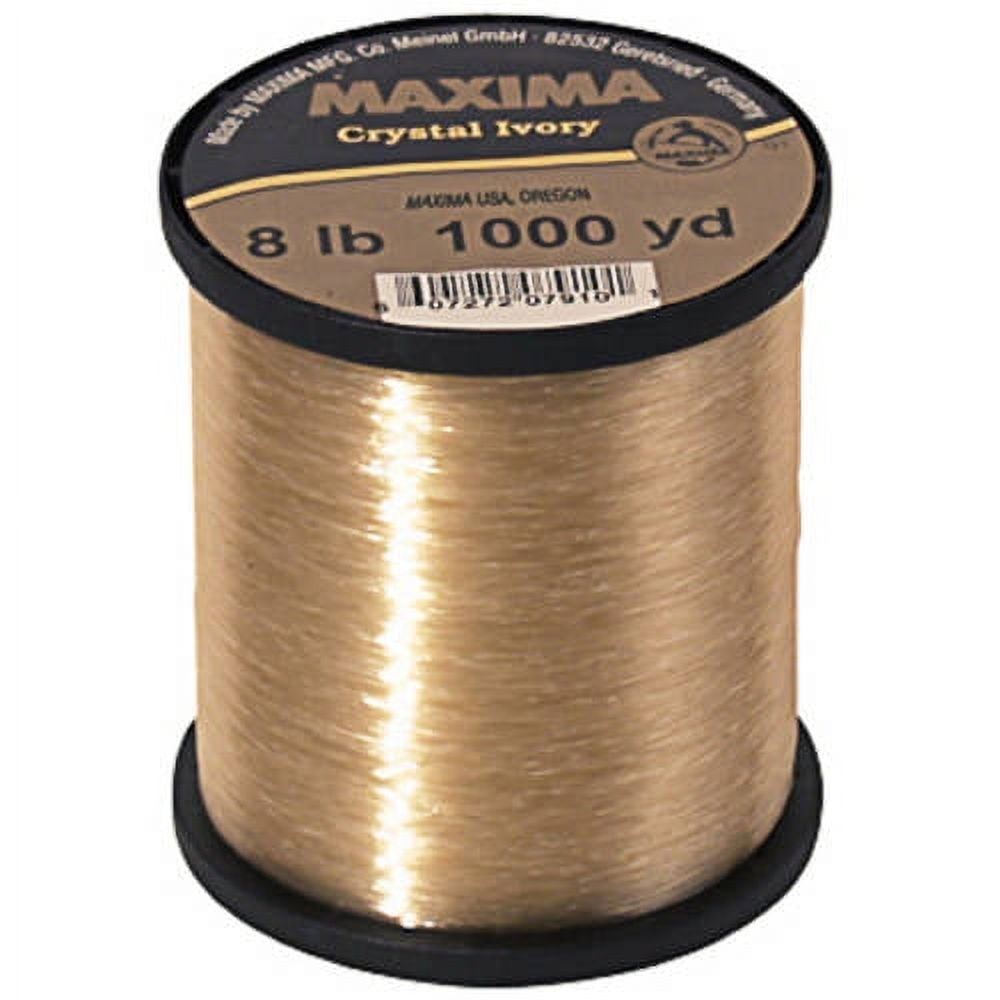 Maxima Crystal Ivory Fishing Line - Walmart.com