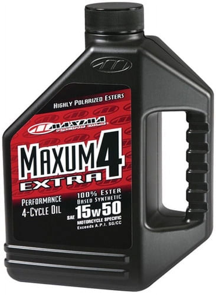 MAXIMA RACING OIL Extra Synthetic 4T Oil - 15W-50 - 1 U.S. gal. 329128 ...