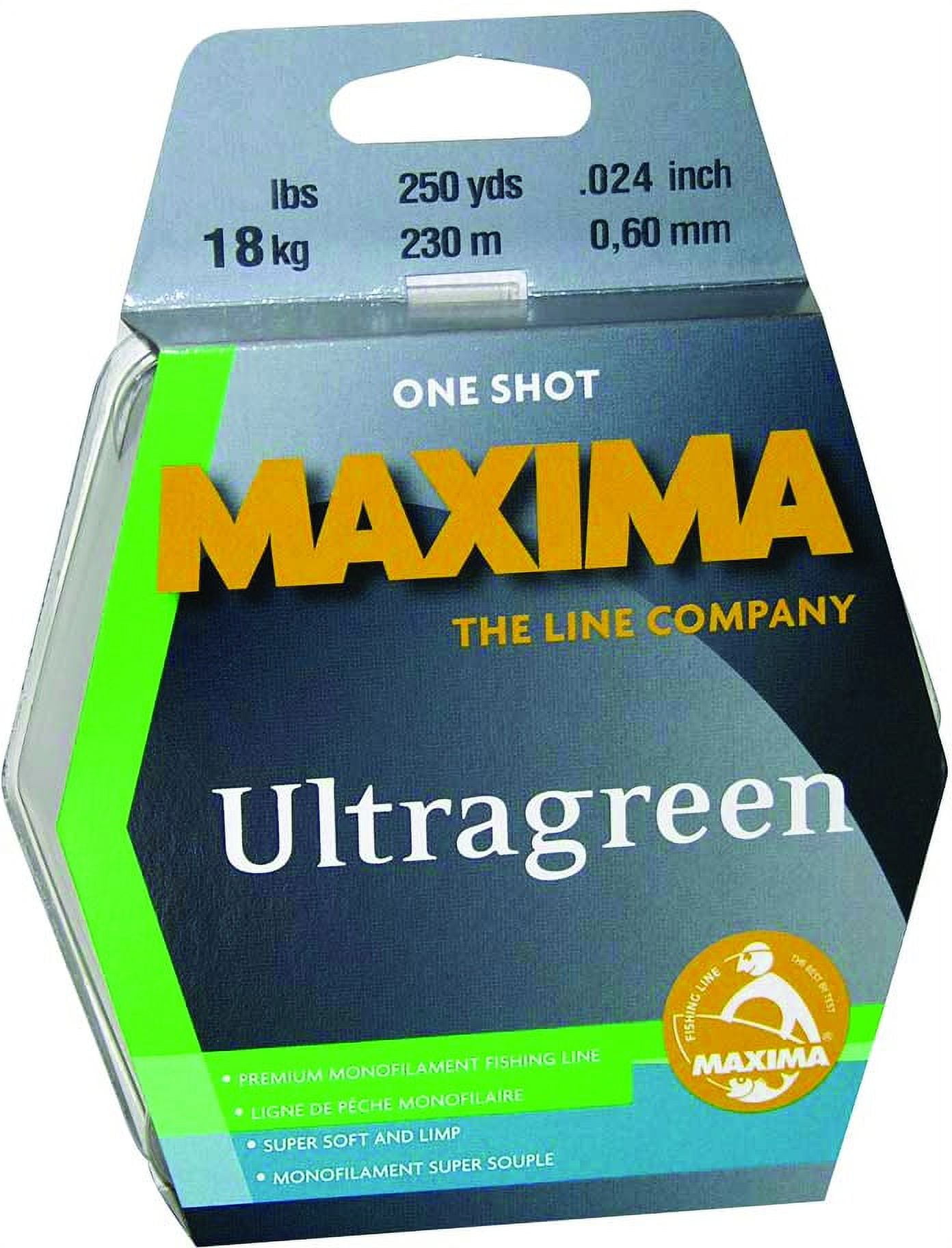 Maxima One Shot Ultragreen Fishing Line - Walmart.com