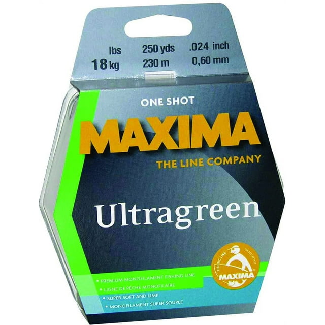 Maxima One Shot Ultragreen Fishing Line - Walmart.com