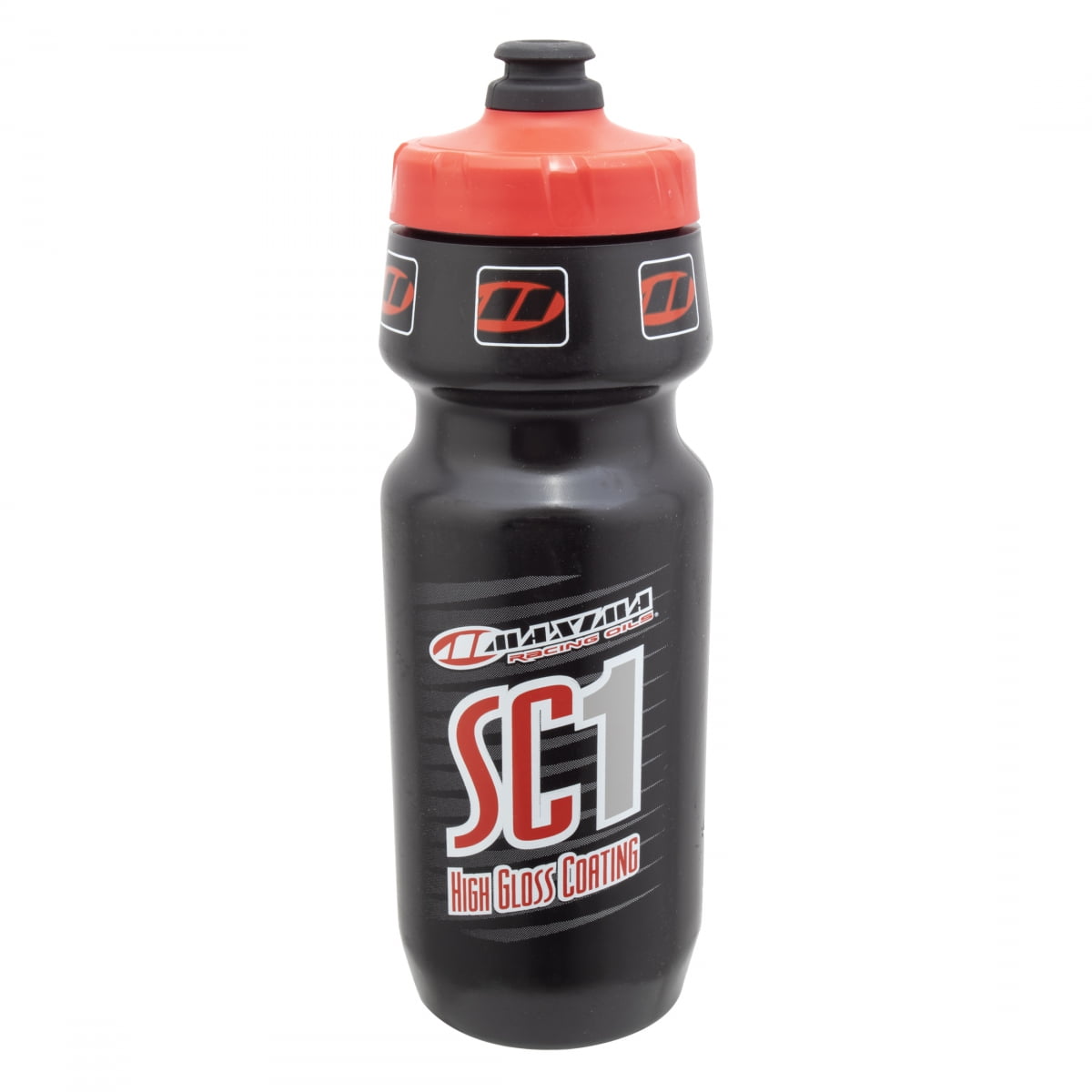 Maxima Racing Oil Maxima SC1 Water Bottle 24oz Black/Red - Walmart.com