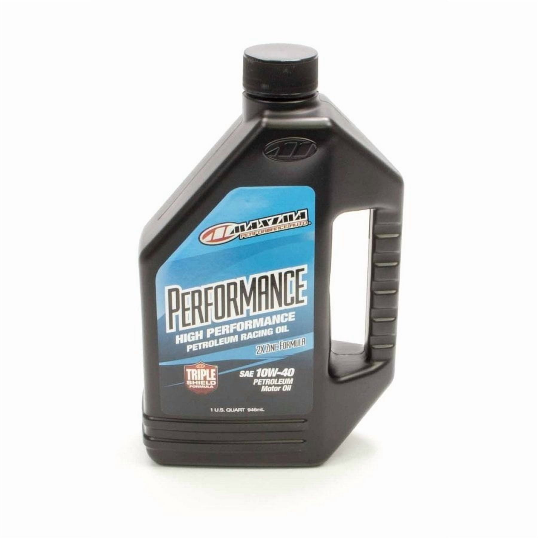 Maxima Racing Oils 10w40 Petroleum Oil 1 Quart Performance - Walmart ...