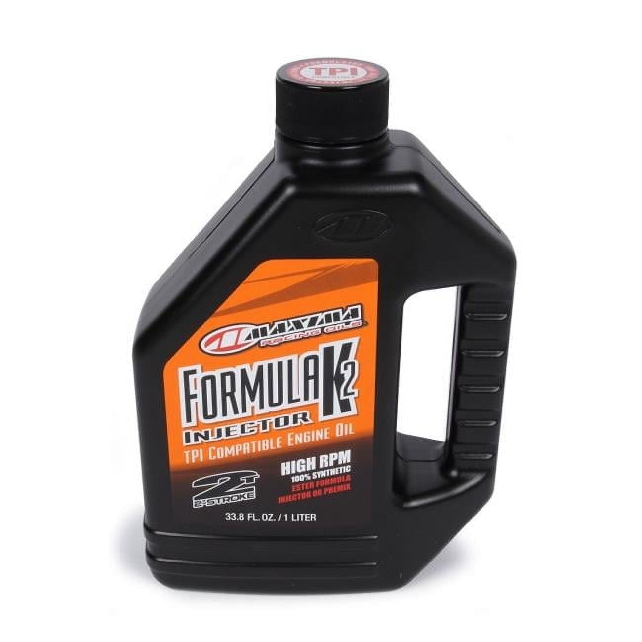 Maxima Racing Oils 20-22901S 1 Litre Formula K2 Injector 2-Stroke Oil ...