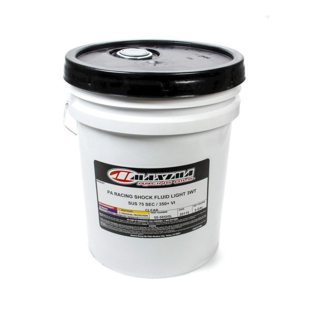 Maxima Racing Oils 3w Racing Shock Oil 5 Gallon Pail - Walmart.com