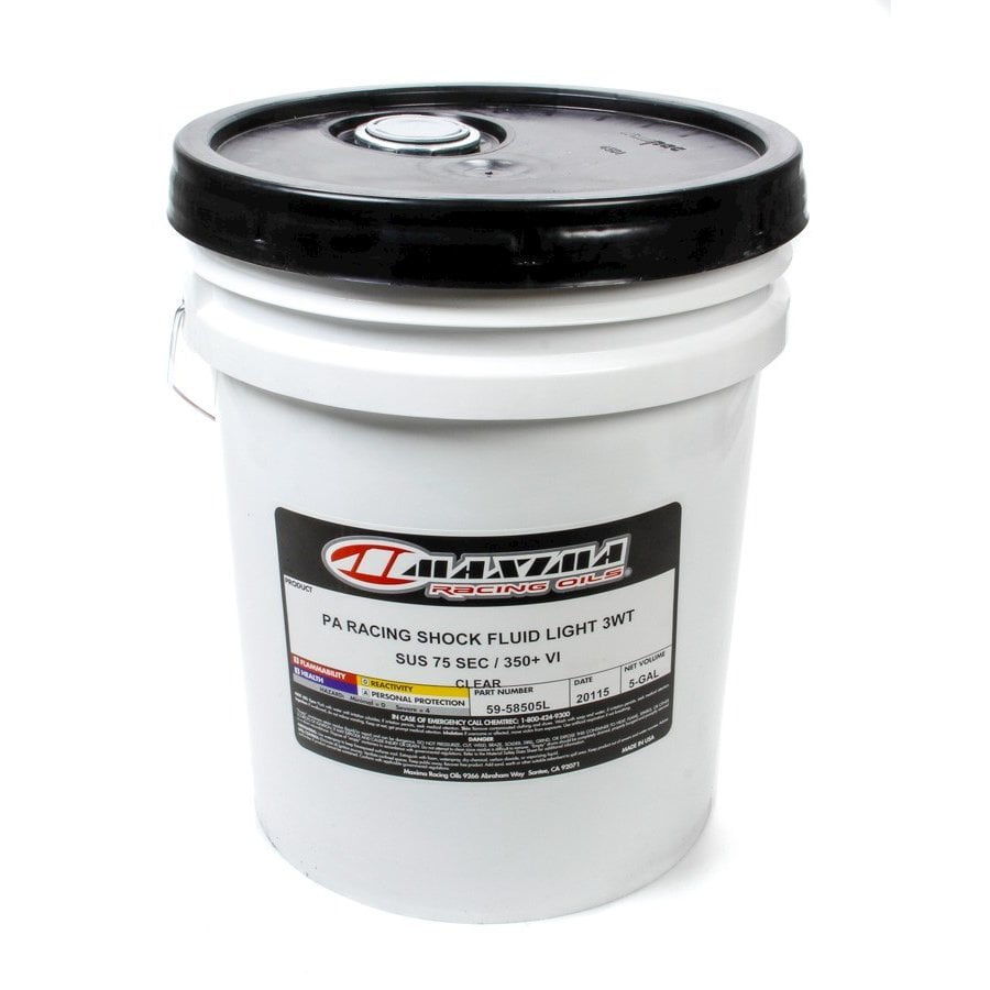Maxima Racing Oils 3w Racing Shock Oil 5 Gallon Pail - Walmart.com