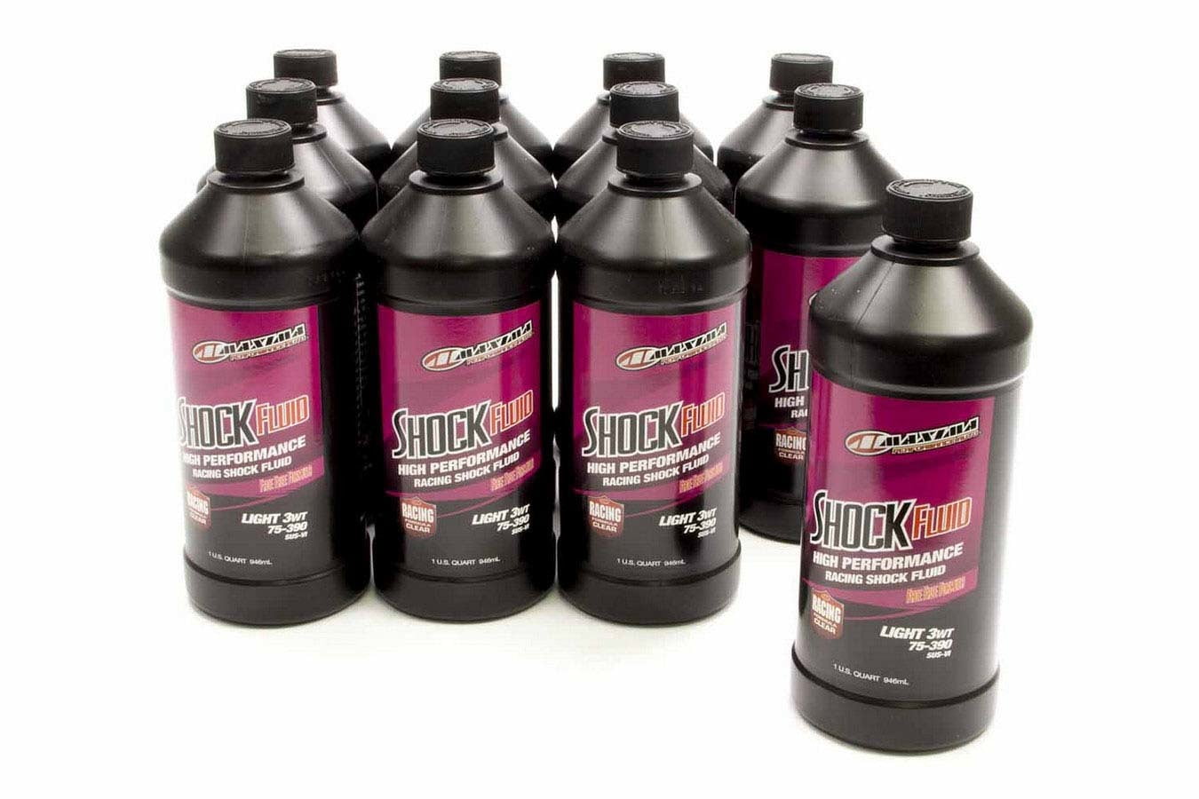 Maxima Racing Oils 59-58932L 12 x 32 oz 3WT Racing Shock Oil Case ...
