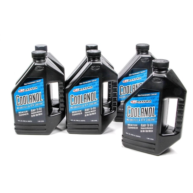 Maxima Racing Oils Coolanol Coolant Case 6x1/2 Gallon - Walmart ...