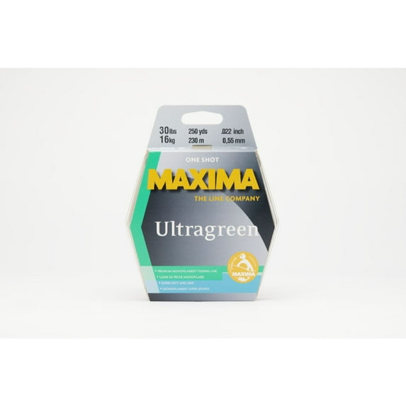 Maxima Ultragreen One Shot Spool 30lb 250yds - Walmart.com