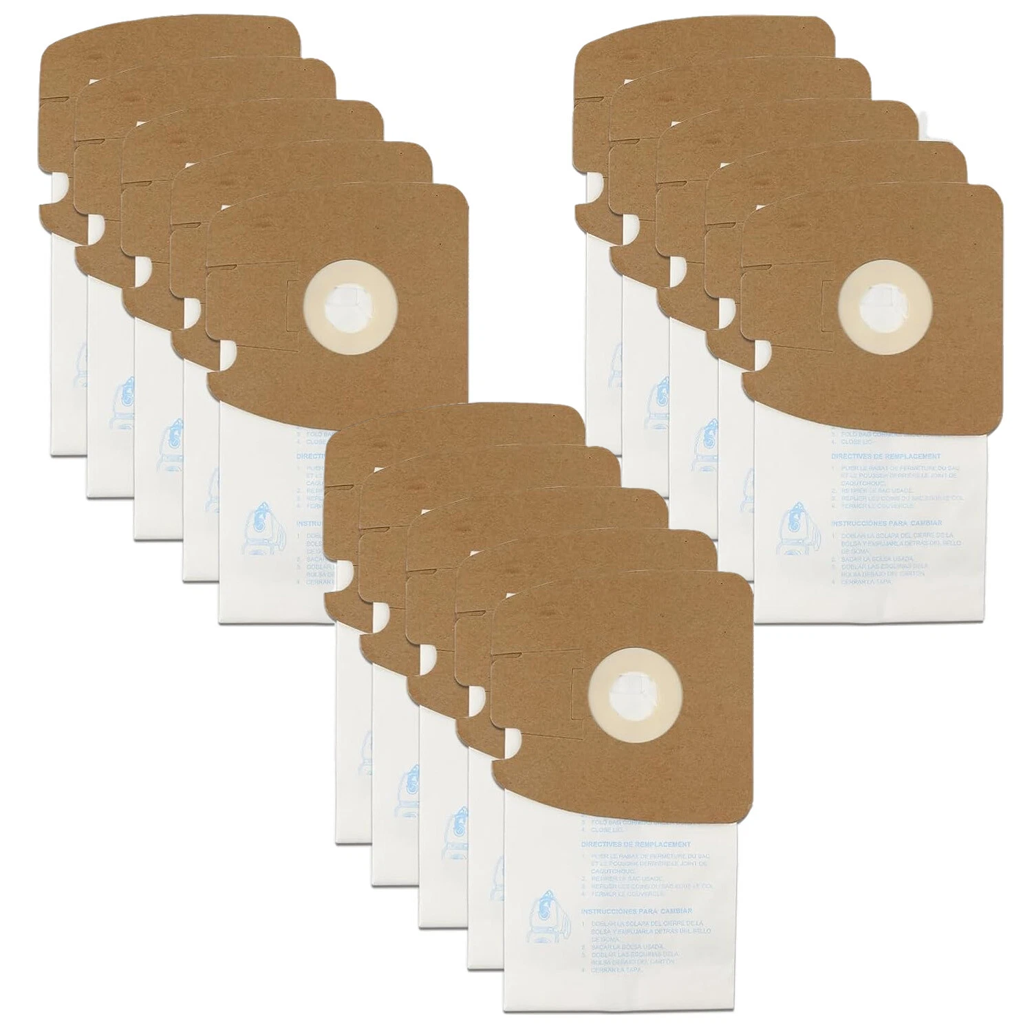 MaximalPower 15 Pack Style MM Vacuum Bags Compatible for Eureka 3670 ...