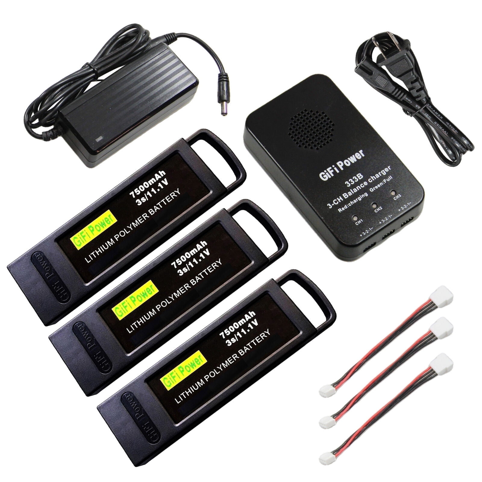 MaximalPower 3-in-1 Battery Balance Charger for Yuneec Q500 LiPo ...