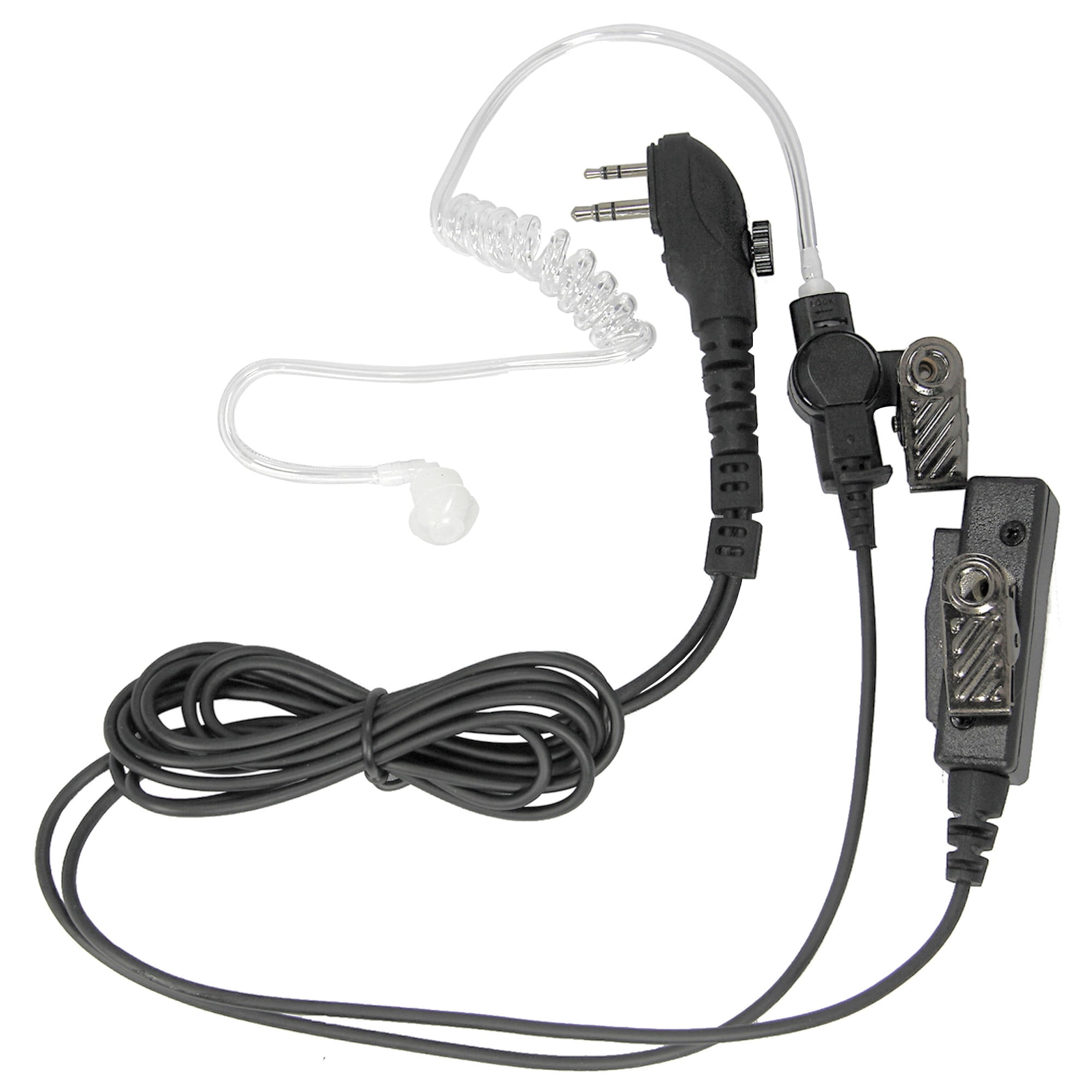 MaximalPower Earpiece Headset Mic Replacement for HYT PD502 PD550 PD562 ...
