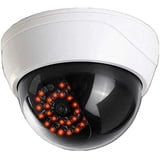 MaximalPower Fake CCTV Security Dummy Dome Camera with Red LED Light ...