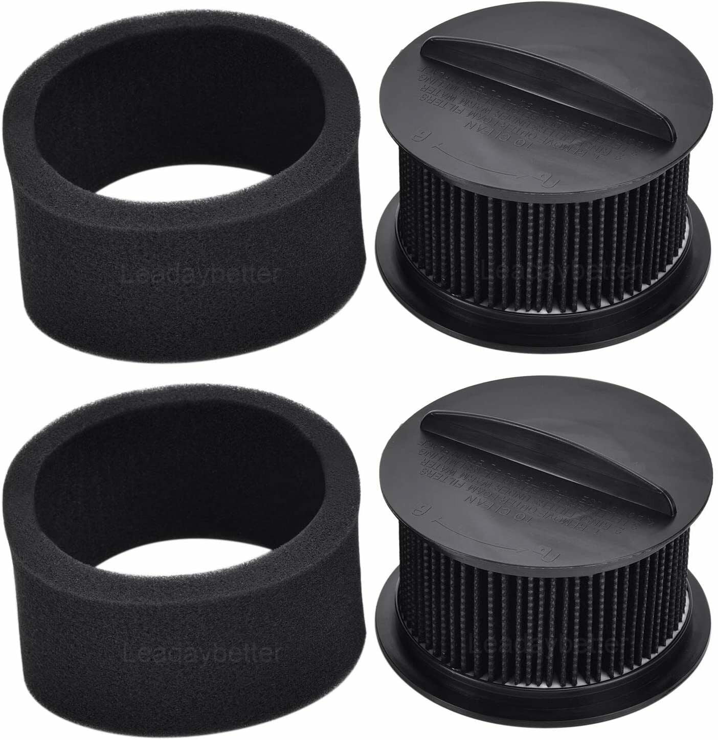 MaximalPower HEPA Foam Filter Set for Bissell 68C7 Powerforce Bagless ...